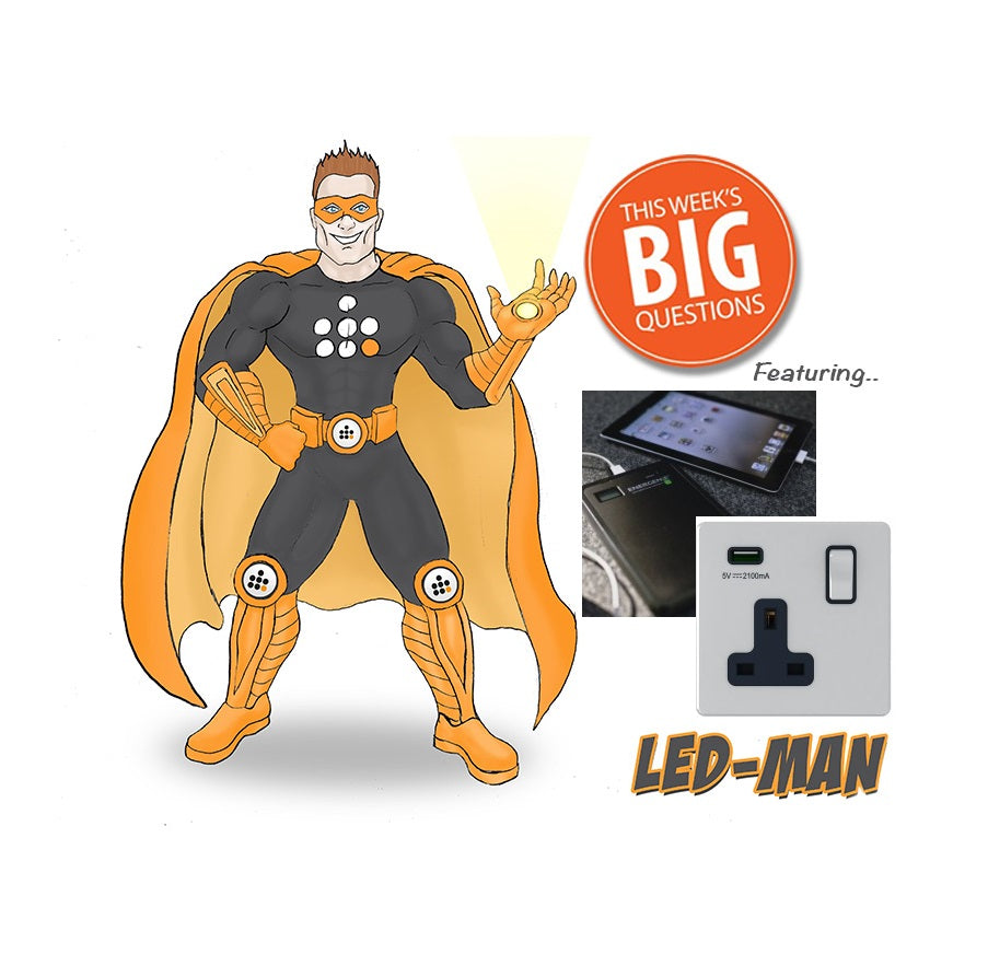 LED-Man’s Big Questions 28/07/15 – LED Hut