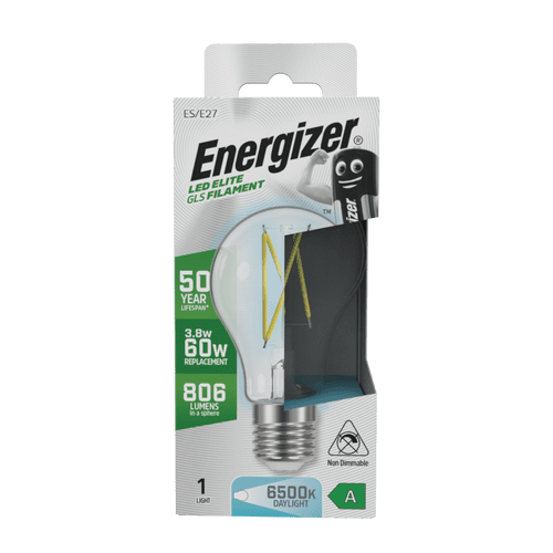 Energizer GLS E27 LED Bulb - 3.8w - 6500K- 806lm – LED Hut
